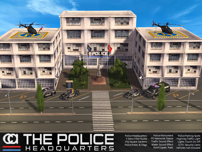 Second Life Marketplace - [CA] THE POLICE HEADQUARTERS